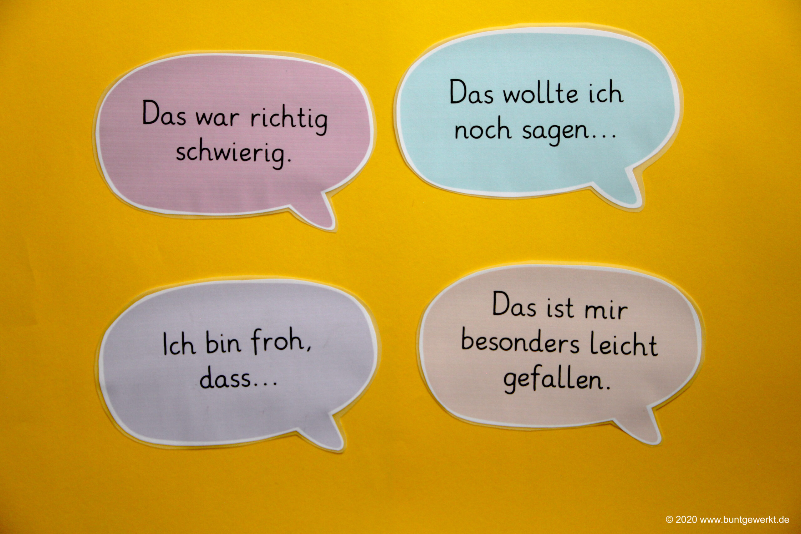 Reflexionskarten innen leben, Reflexionskarten für den Unterricht
