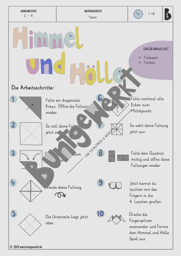 Himmel Und Hölle - Buntgewerkt